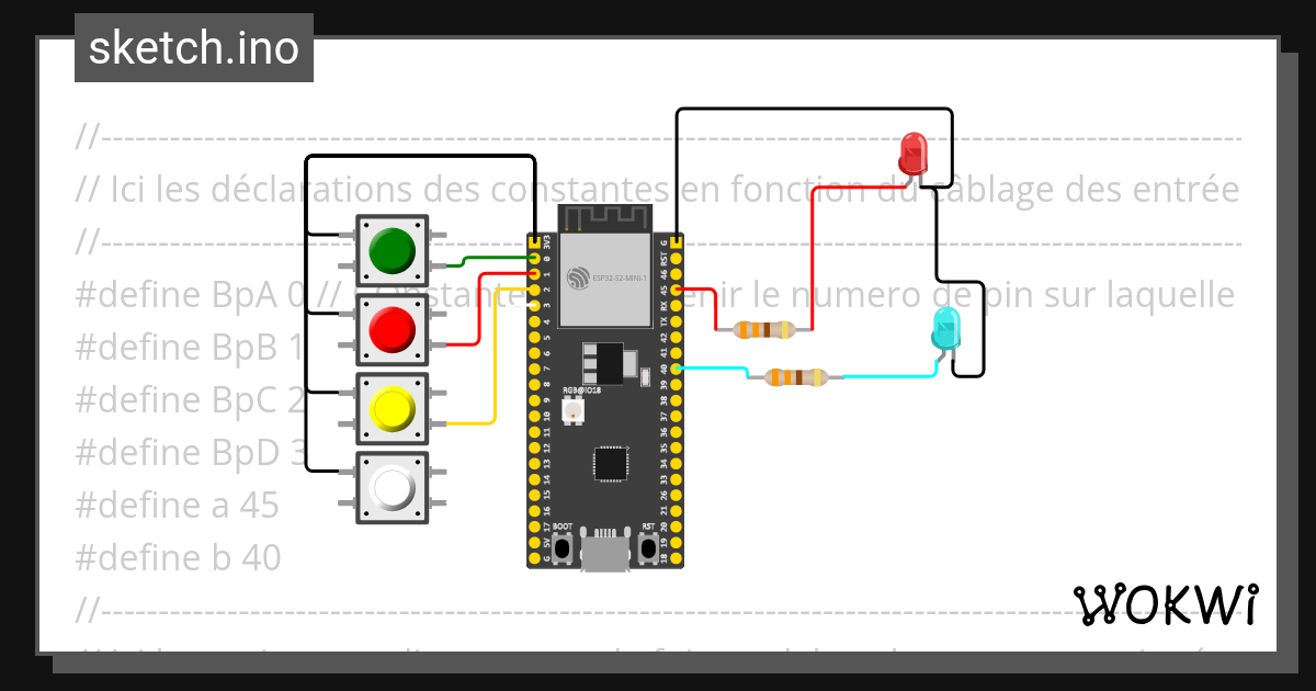 Tp3 P2 combiOpera Ex2 - Wokwi ESP32, STM32, Arduino Simulator