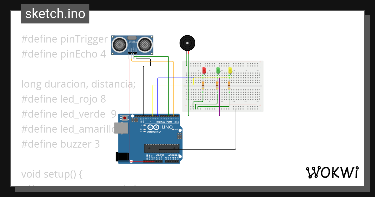 sensor_Ultra_Sonico - Wokwi ESP32, STM32, Arduino Simulator