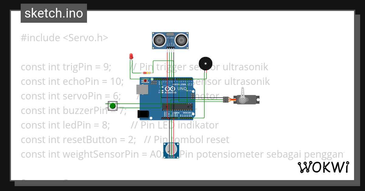 COBA AJA - Wokwi ESP32, STM32, Arduino Simulator