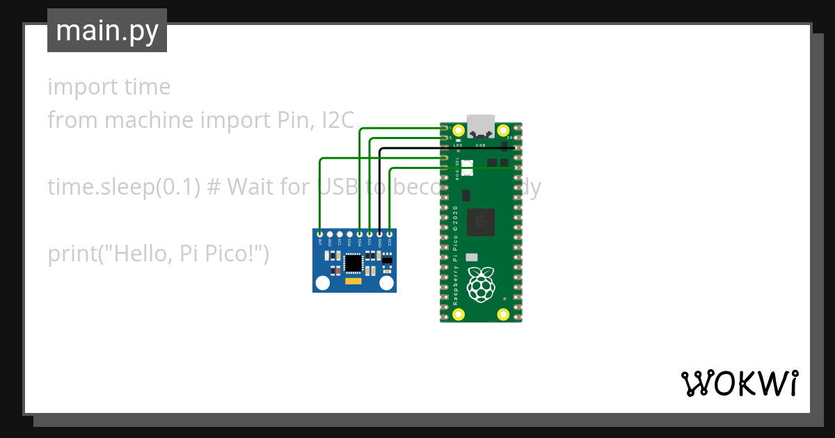 Accelerometer Wokwi Esp32 Stm32 Arduino Simulator 0887