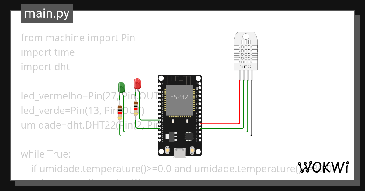 MicroPython Blink ESP32 Copy - Wokwi ESP32, STM32, Arduino Simulator