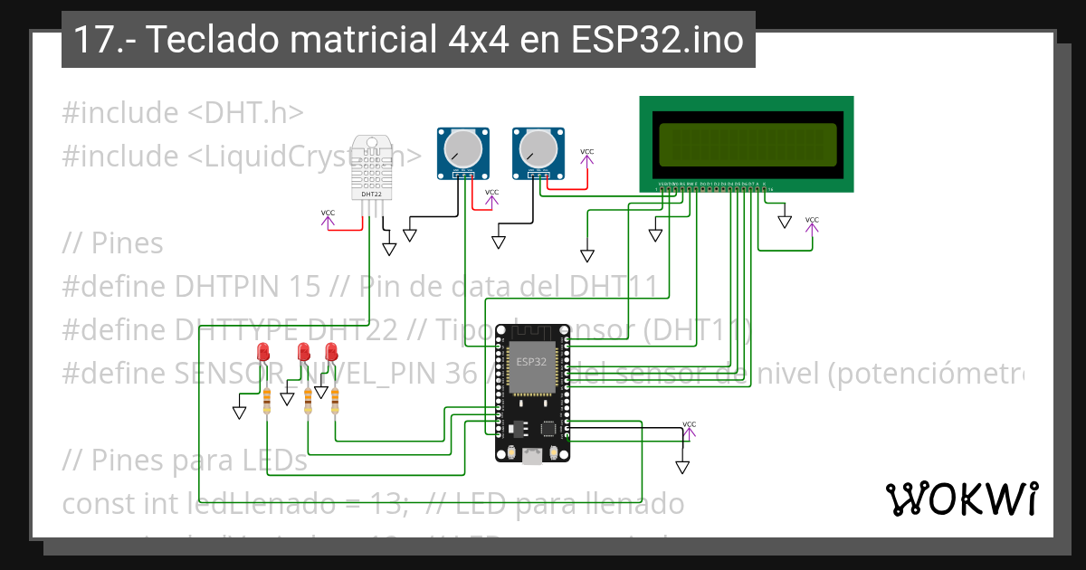 Prueba Wokwi Esp32 Stm32 Arduino Simulator 