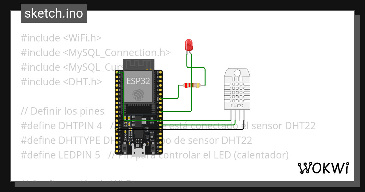 Prueba - Wokwi ESP32, STM32, Arduino Simulator