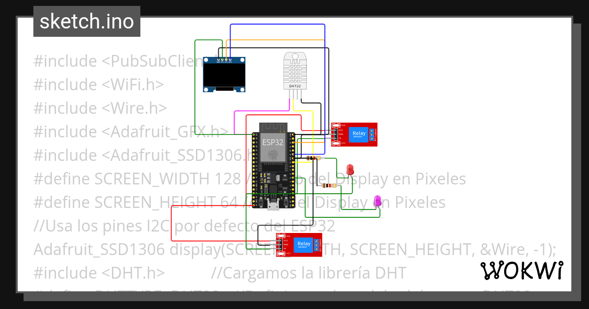 Ejercicio 2 - Suscriptor broker MQTT HiveMQ Copy - Wokwi ESP32, STM32, Arduino Simulator