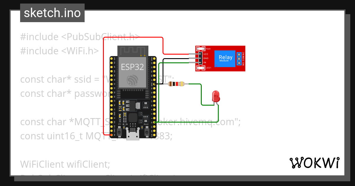 Suscriptor Broker Mqtt Hivemq Control Rele Wokwi Esp32 Stm32 1210