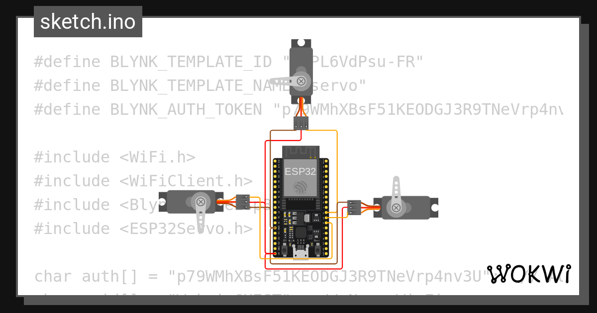 Servo Wokwi Esp32 Stm32 Arduino Simulator 0830