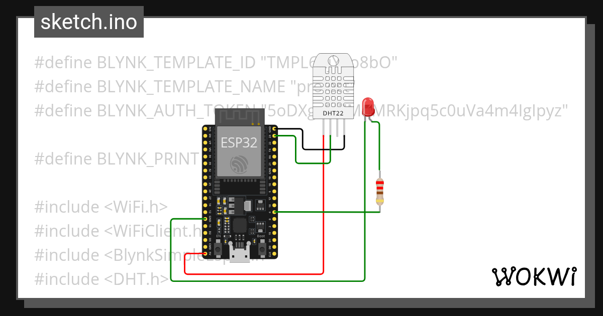 project1 - Wokwi ESP32, STM32, Arduino Simulator