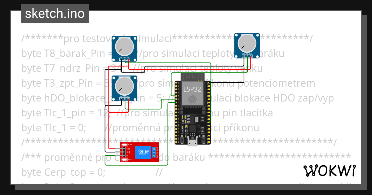 Wokwi - Online ESP32, STM32, Arduino Simulator