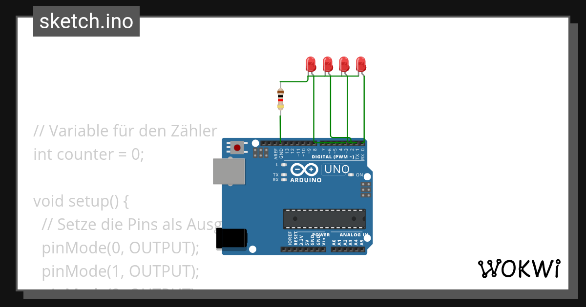 zaehler1 - Wokwi ESP32, STM32, Arduino Simulator