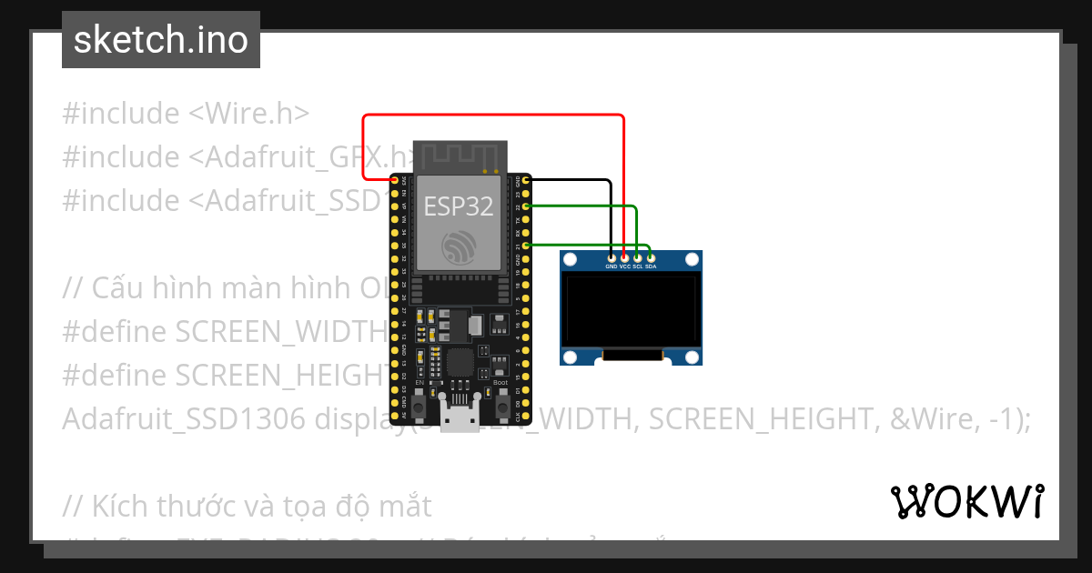 ESP32_OLED_Weather - Wokwi ESP32, STM32, Arduino Simulator
