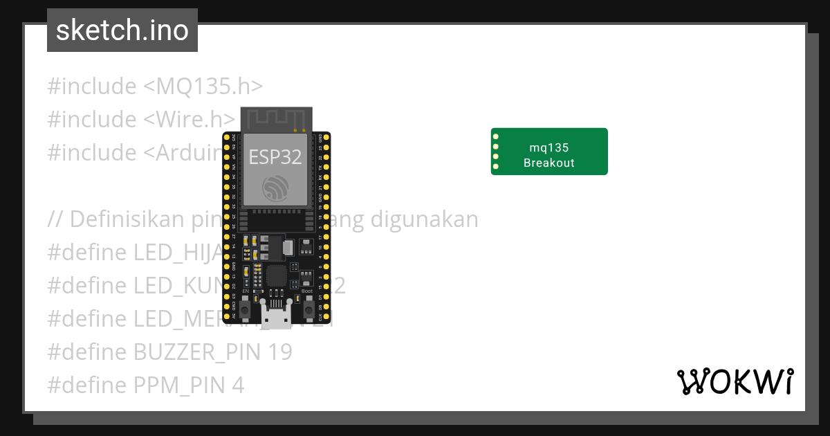 Iot Mq135 Air Quality Sensor Copy 3 Wokwi Esp32 Stm32 Arduino 7285