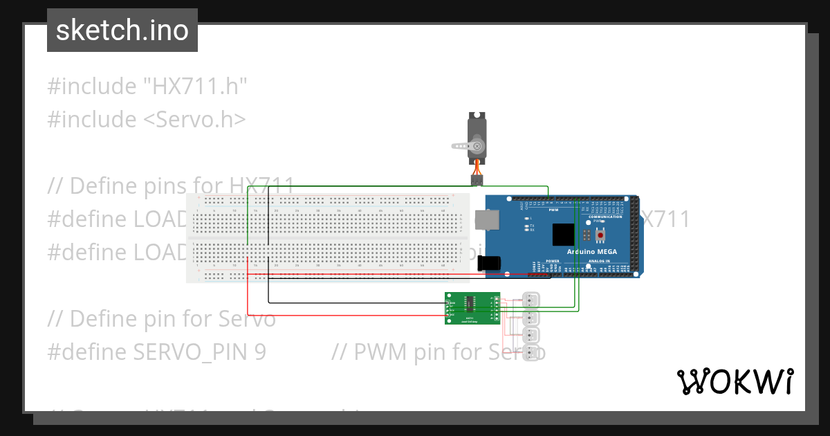Pet Feeder di pa tapos - Wokwi ESP32, STM32, Arduino Simulator
