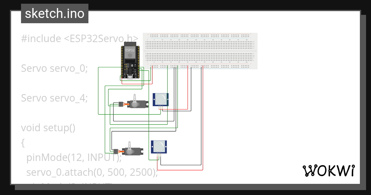 Park Wokwi Esp32 Stm32 Arduino Simulator 