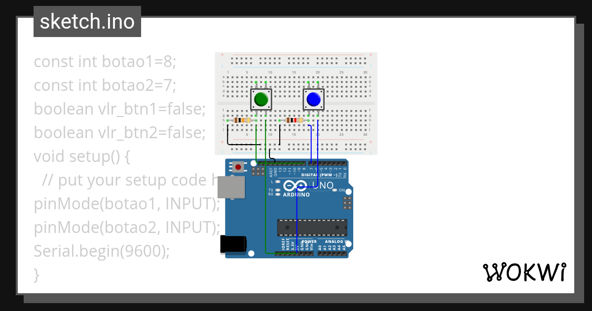 Flávio Antunes - 13/10/24 - Relatório 2 - Wokwi ESP32, STM32, Arduino Simulator