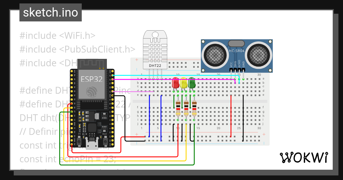 Base MQTT - Wokwi ESP32, STM32, Arduino Simulator