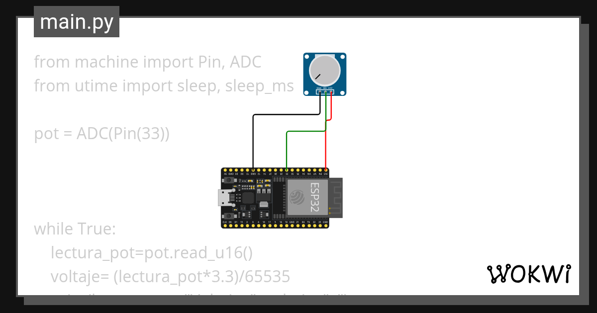 Señal Analoga Wokwi Esp32 Stm32 Arduino Simulator 1299