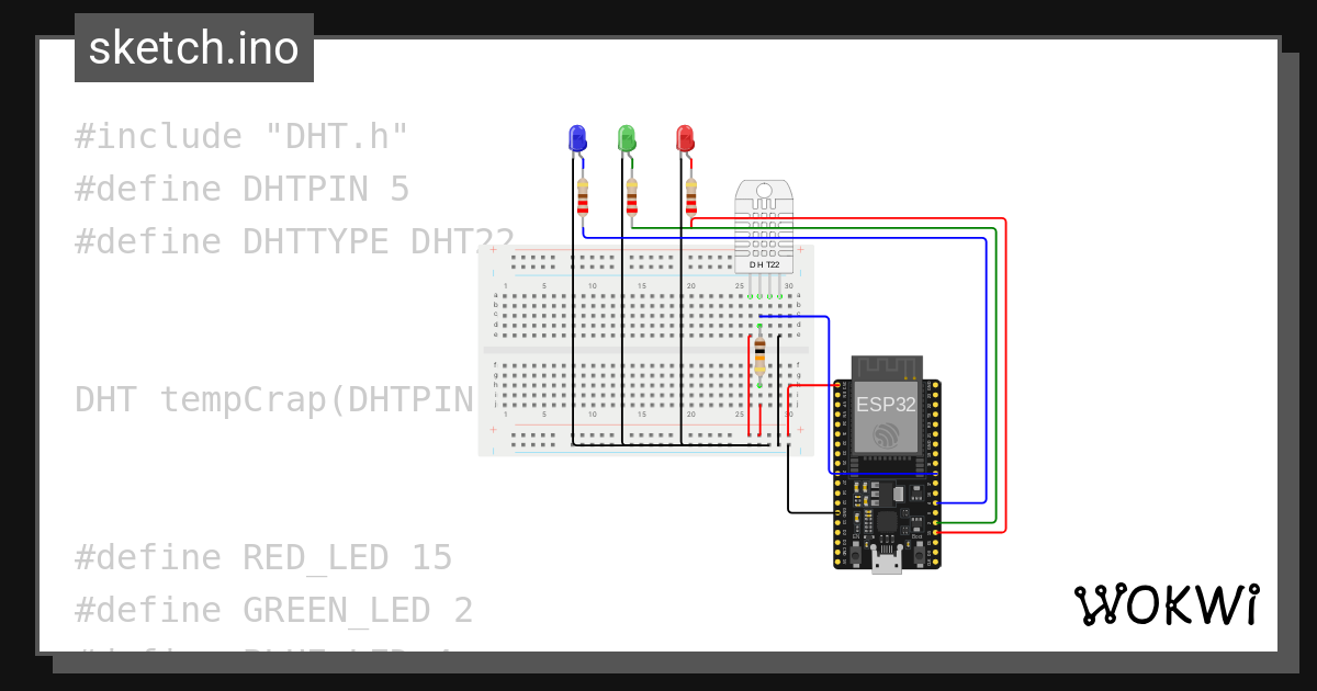 Light And Temp Detector Wokwi Esp32 Stm32 Arduino Simulator 4911