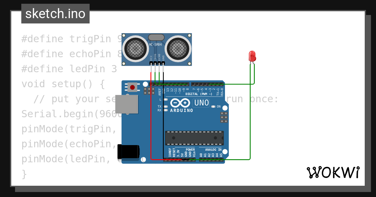 Ultrasonicledif Else Wokwi Esp32 Stm32 Arduino Simulator 3324