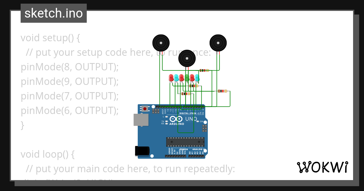 Buzzer Wokwi Esp32 Stm32 Arduino Simulator 5119