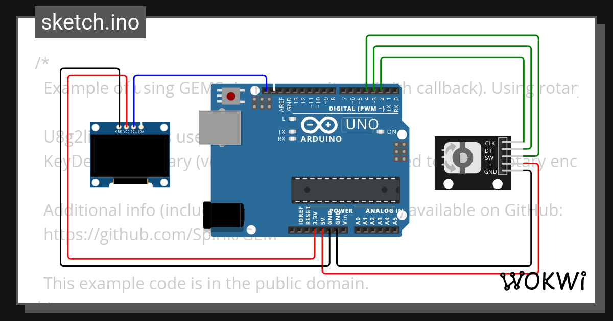 GEM - Spinners! - Wokwi ESP32, STM32, Arduino Simulator