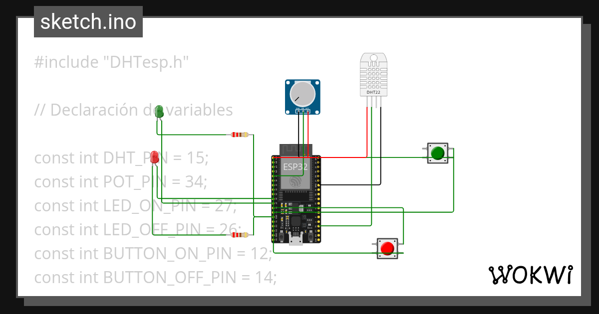 practica1 - Wokwi ESP32, STM32, Arduino Simulator