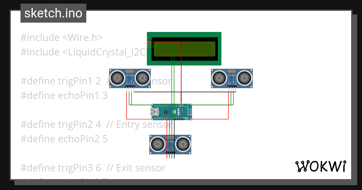 door_system - Wokwi ESP32, STM32, Arduino Simulator