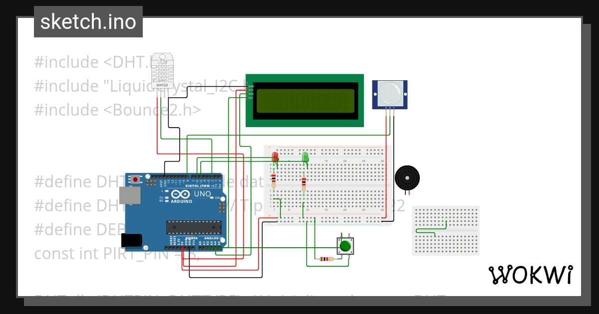 Alarm Wokwi Esp32 Stm32 Arduino Simulator 