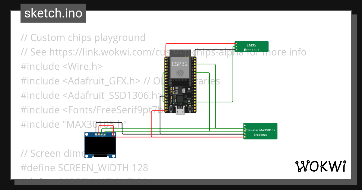 Smart watch Copy (ofc) - Wokwi ESP32, STM32, Arduino Simulator