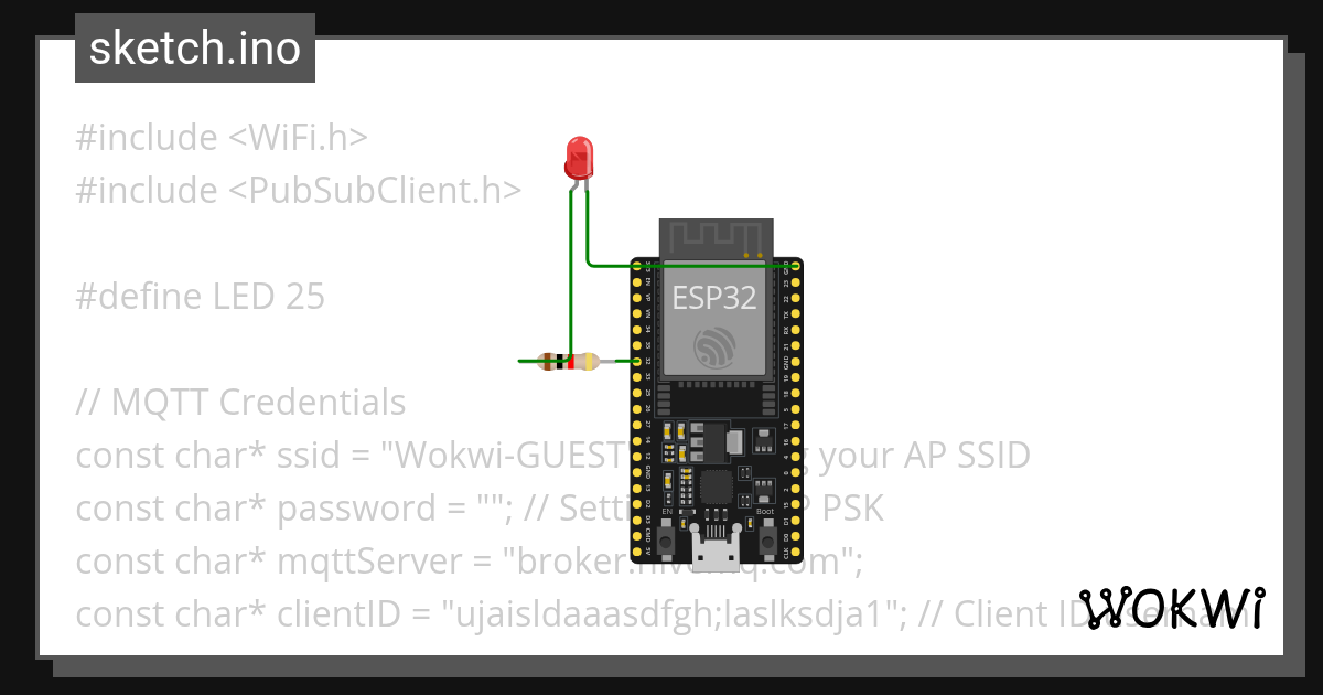 lab 1 - Wokwi ESP32, STM32, Arduino Simulator