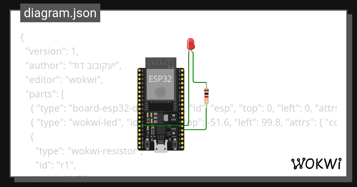 Led1 Wokwi Esp32 Stm32 Arduino Simulator 4542