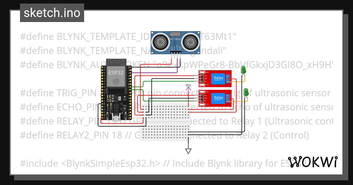 WATER SYSTEM - Wokwi ESP32, STM32, Arduino Simulator