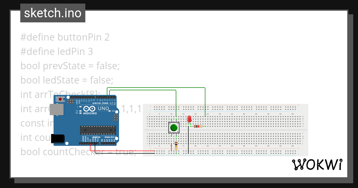 Led Levelswith Button Wokwi Esp32 Stm32 Arduino Simulator 3097