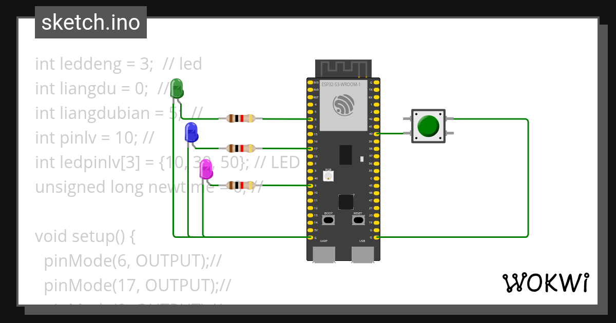 fifth - Wokwi ESP32, STM32, Arduino Simulator