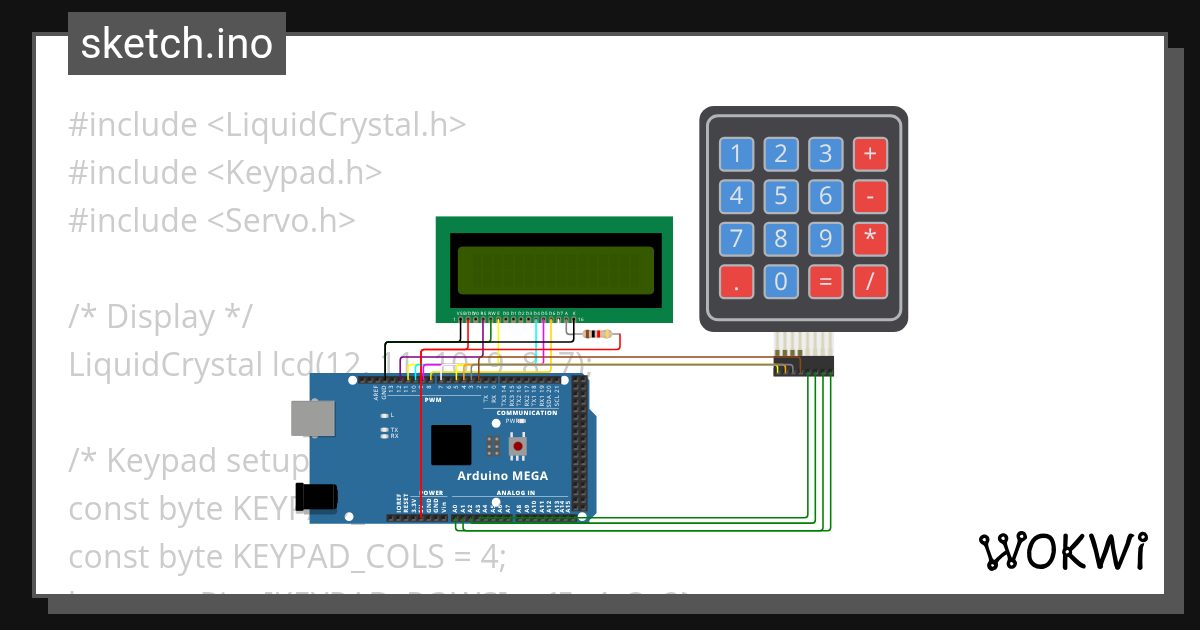 Arduino Calculator Wokwi Esp32 Stm32 Arduino Simulator 0877