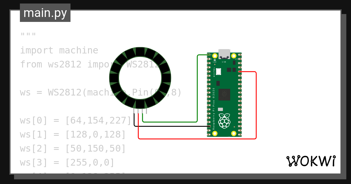Ruleta Rgb Wokwi Esp32 Stm32 Arduino Simulator 7109