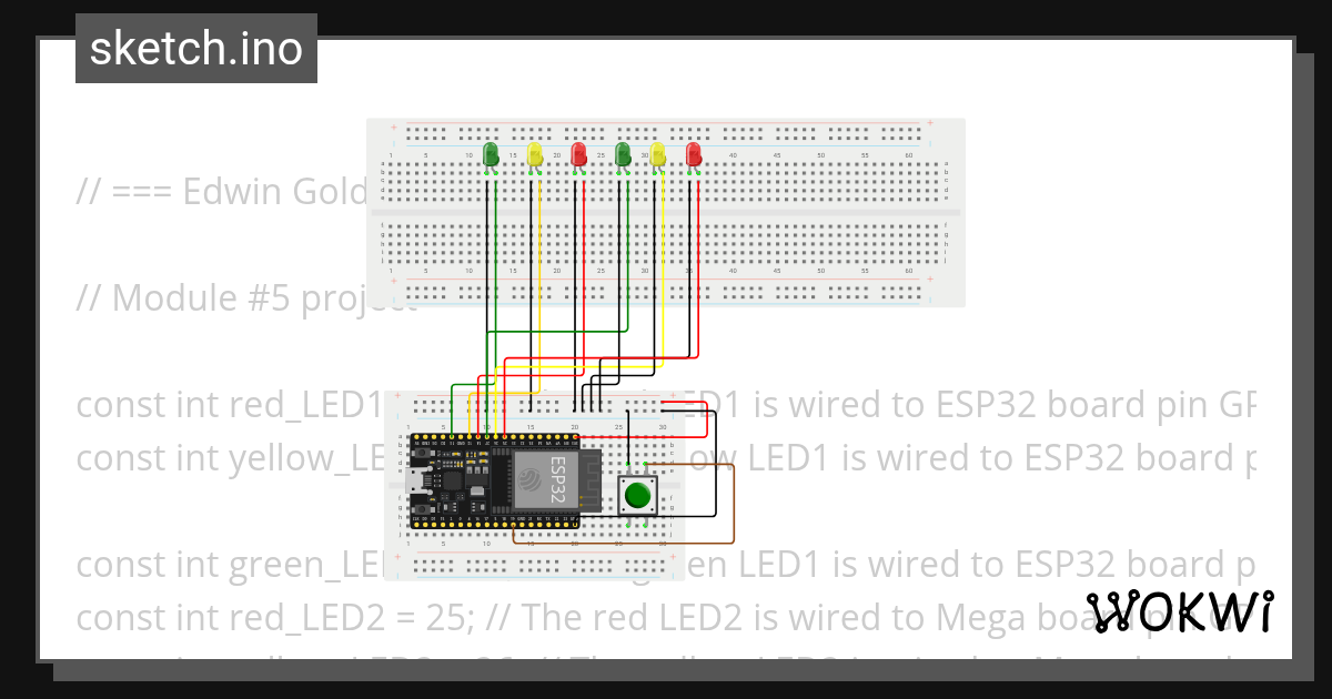 Wokwi - Online ESP32, STM32, Arduino Simulator