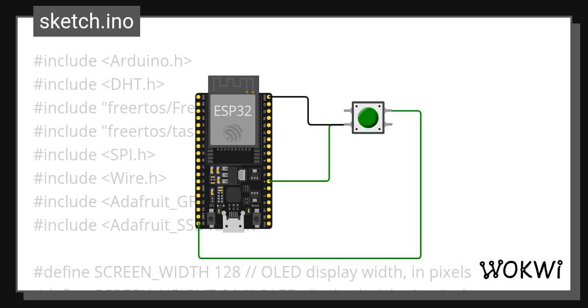 Practica 1 - Wokwi ESP32, STM32, Arduino Simulator