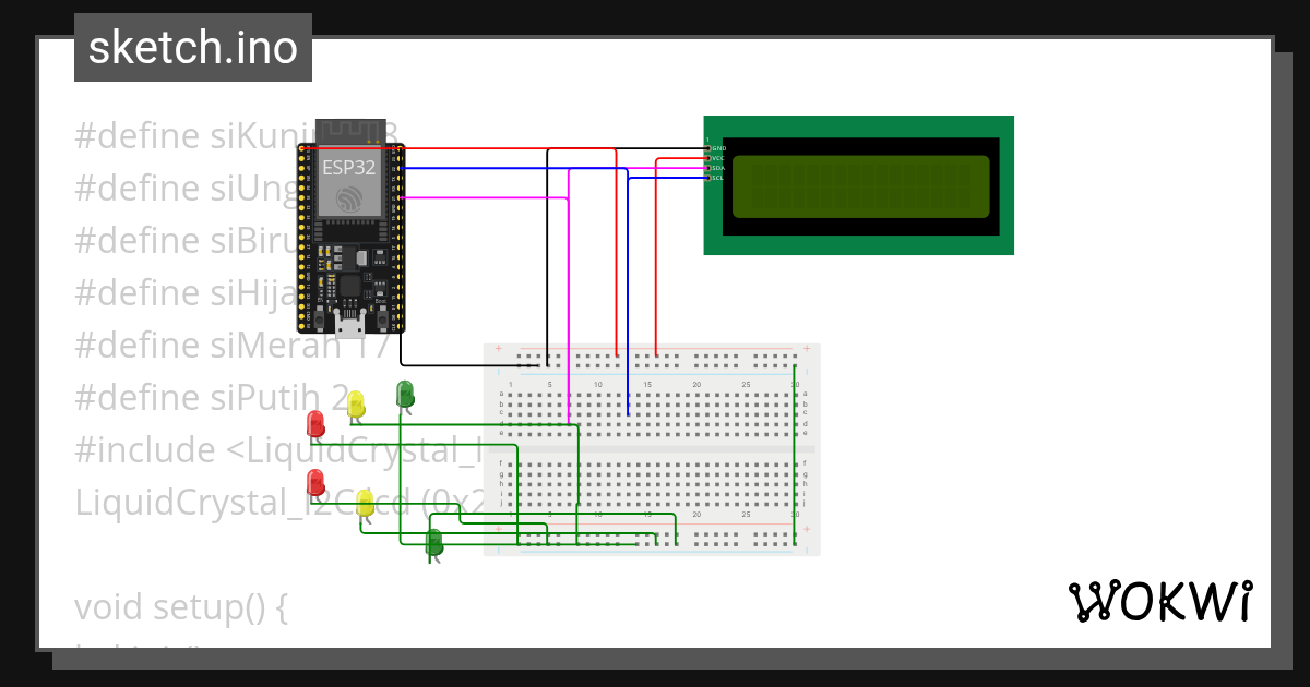 12.4 I2C - Wokwi ESP32, STM32, Arduino Simulator