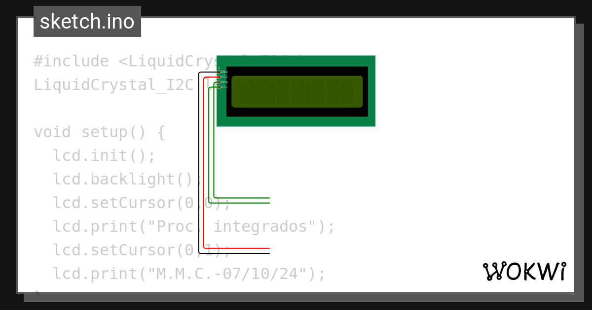 Pi Práctica 3 Apartado 1 Wokwi Esp32 Stm32 Arduino Simulator 7567
