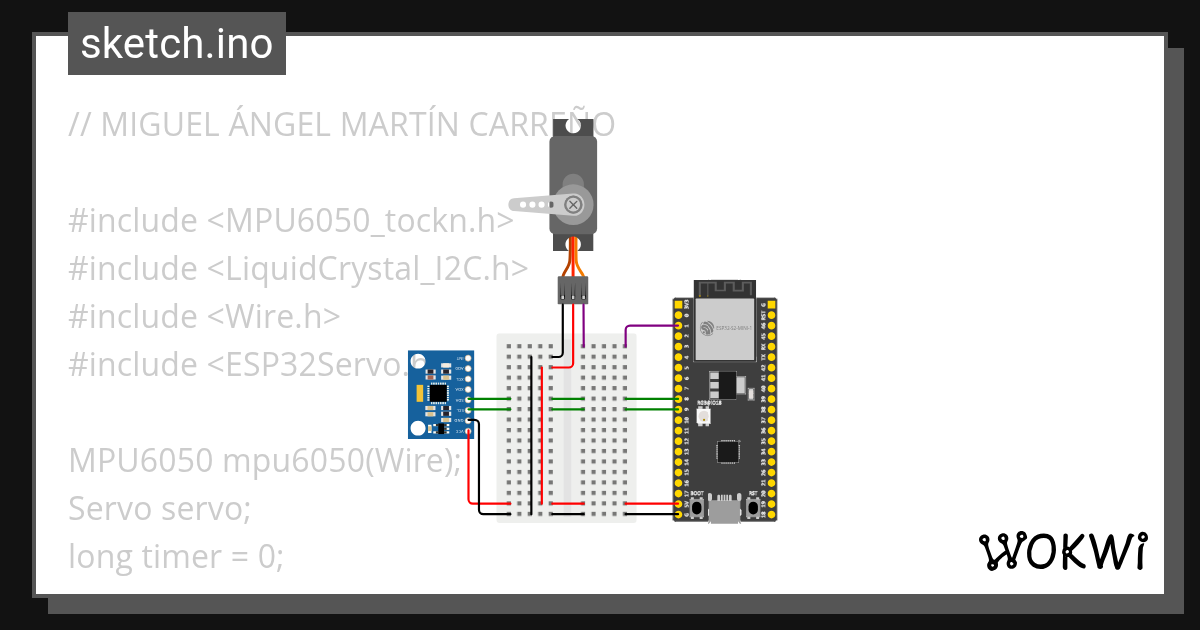 PI - Práctica 3 - Apartado 4 - Wokwi ESP32, STM32, Arduino Simulator