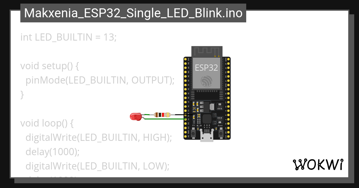 Wokwi - Online ESP32, STM32, Arduino Simulator