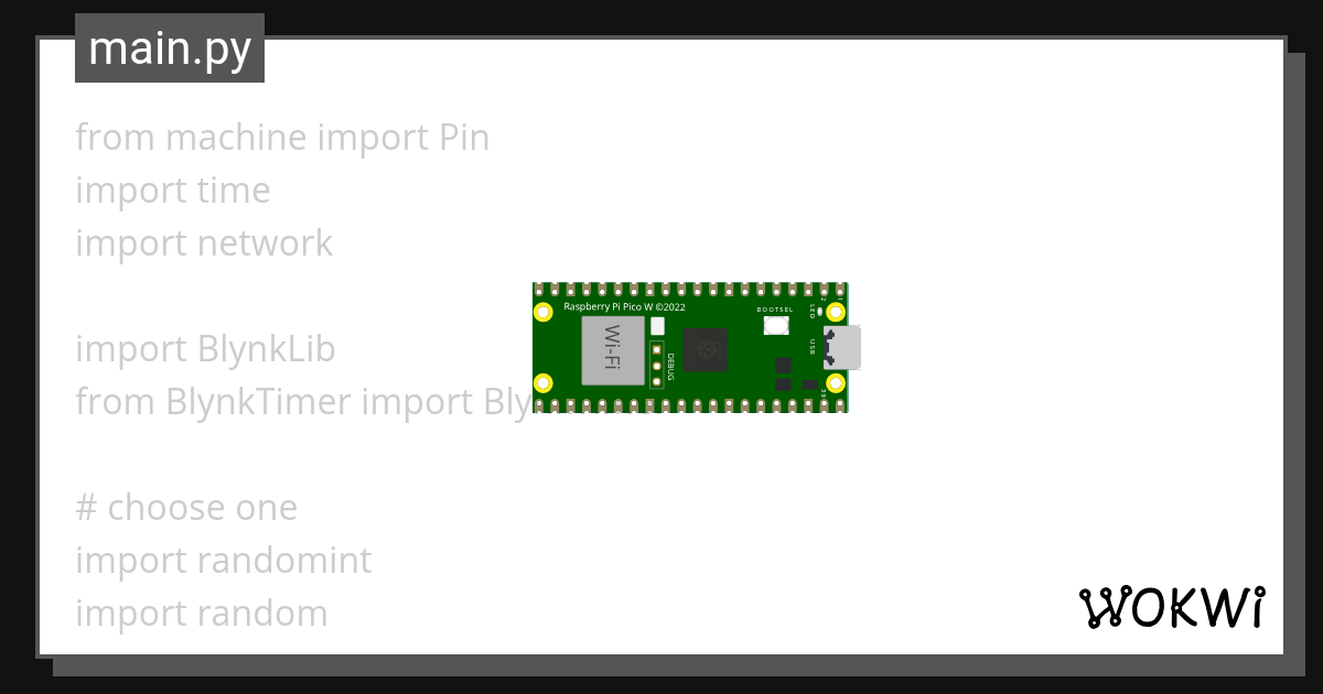 blynk - Wokwi ESP32, STM32, Arduino Simulator
