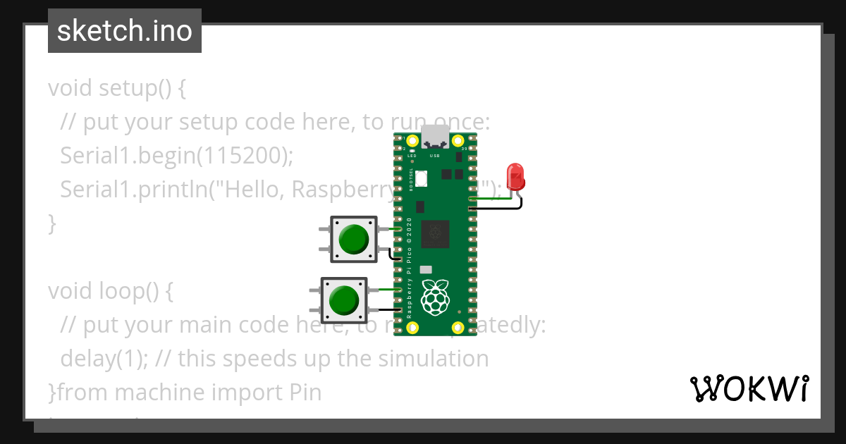 Progr - Wokwi ESP32, STM32, Arduino Simulator