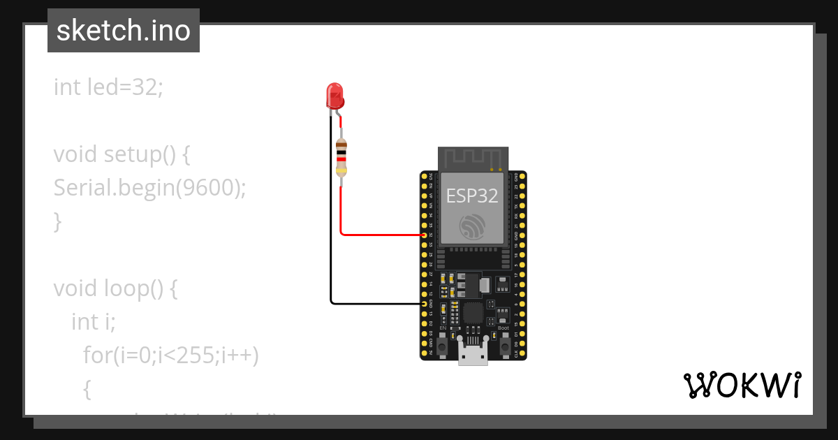 Latihan 11_1 - Wokwi ESP32, STM32, Arduino Simulator