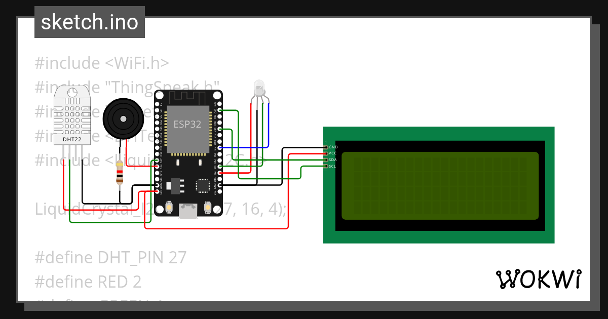 Examen IoT - Wokwi ESP32, STM32, Arduino Simulator