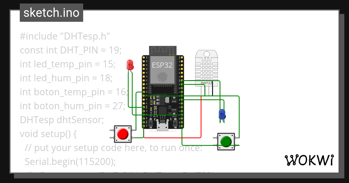 practica1 - Wokwi ESP32, STM32, Arduino Simulator