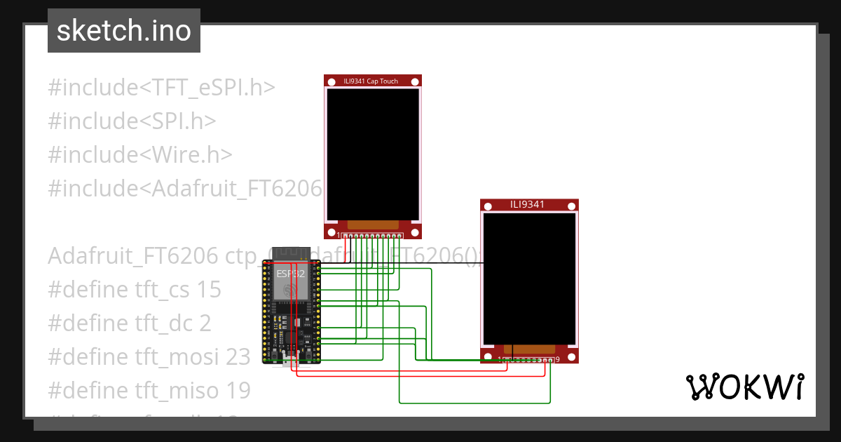 touchscreen - Wokwi ESP32, STM32, Arduino Simulator