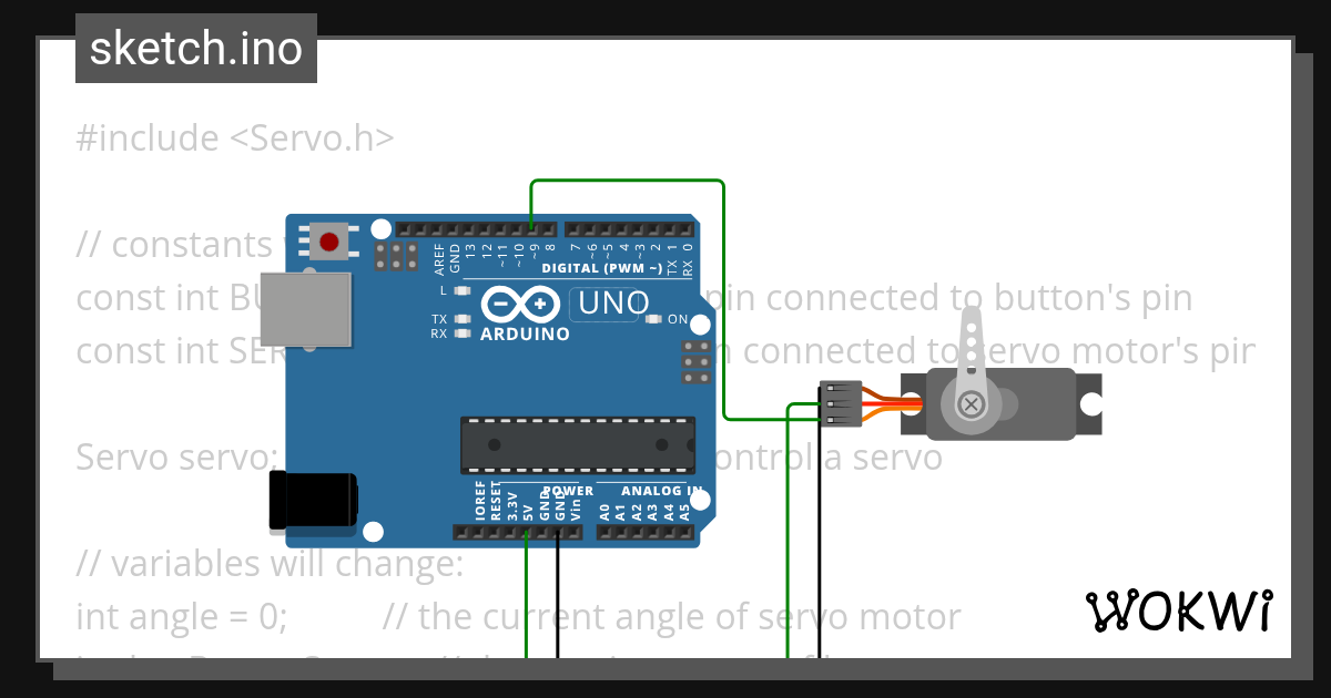 Servo Wokwi Esp32 Stm32 Arduino Simulator 4187