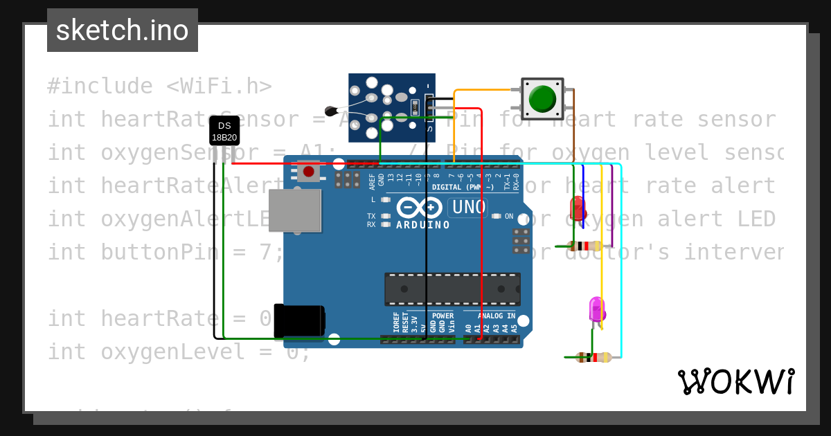 Iot Patience Monitoring Wokwi Esp32 Stm32 Arduino Simulator 3085