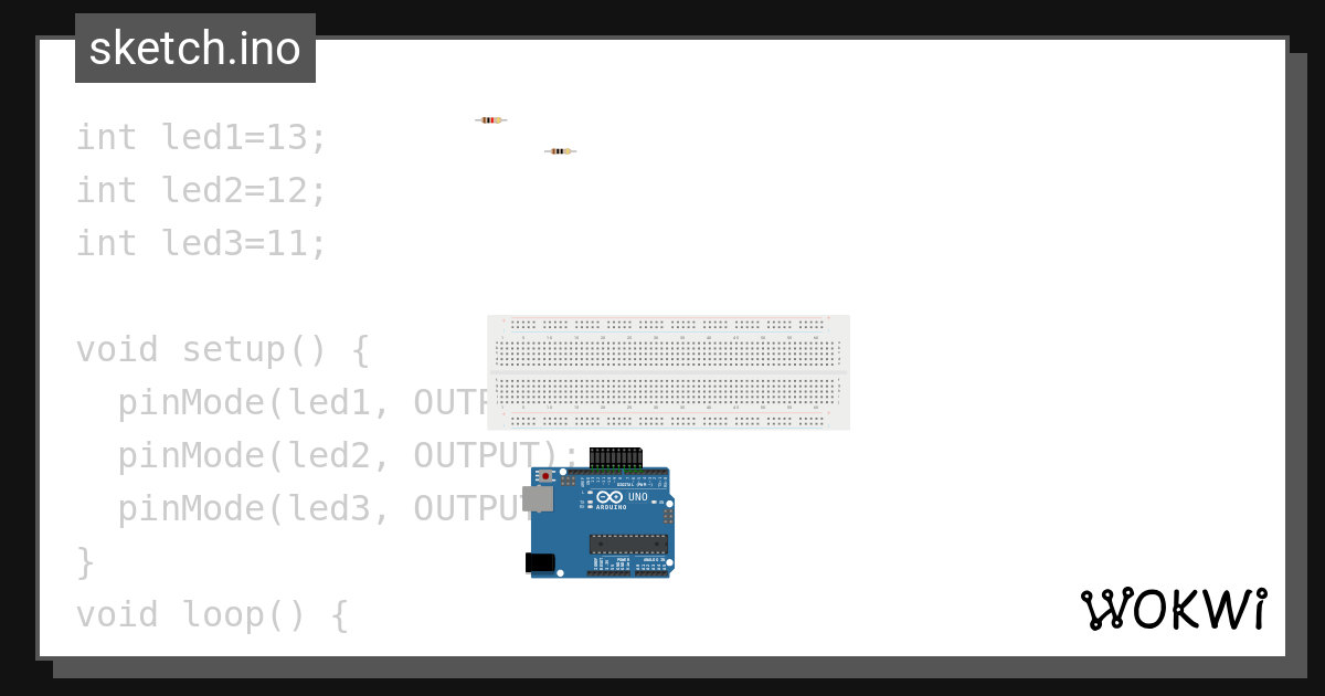 Semafor Wokwi Esp32 Stm32 Arduino Simulator 8759